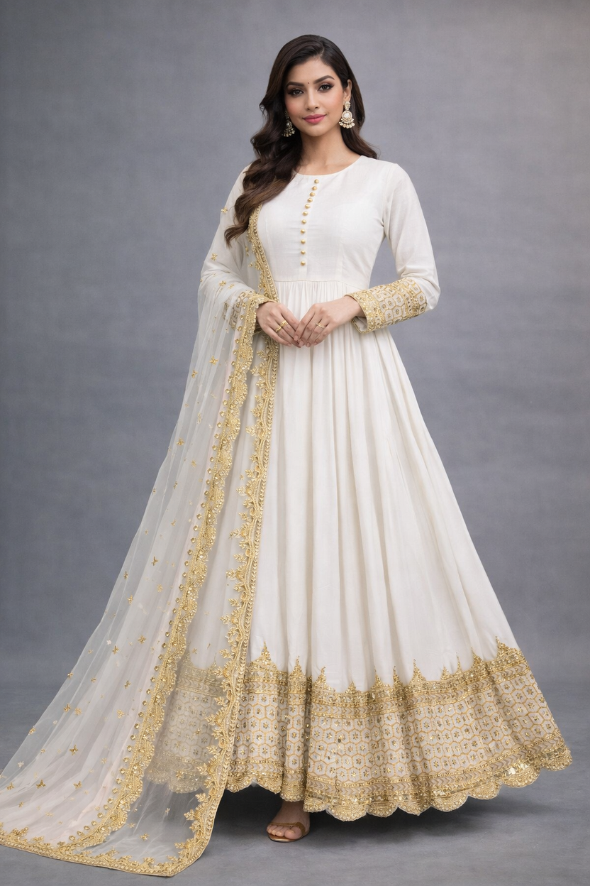 Midnight Star Chiffon 3Piece Suite Heavily Embroidered Sitara Work ...